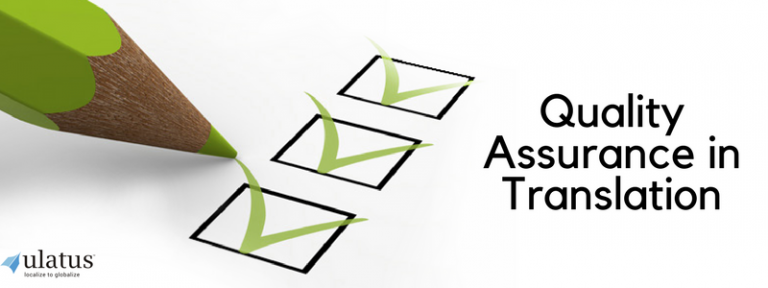 Quality Assurance in Translation: Defining It and Leveraging It to ...